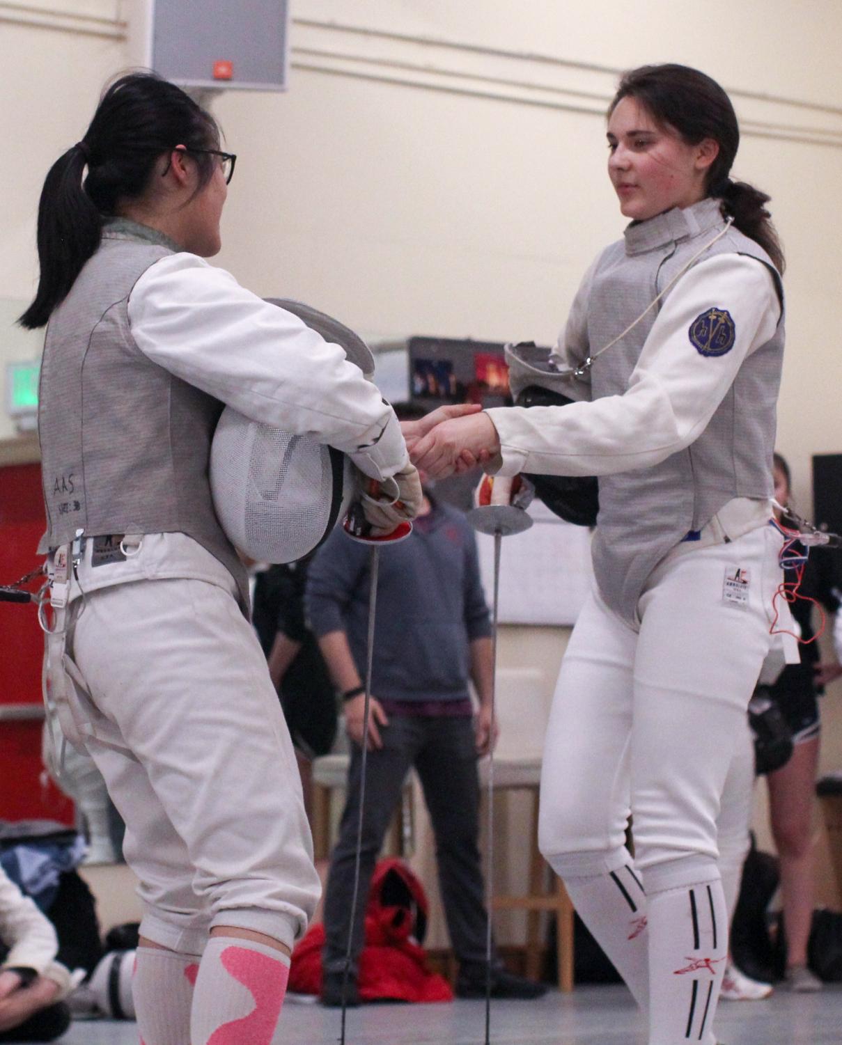 Undefeated: Fencing team ranked number one in the league – The Lowell